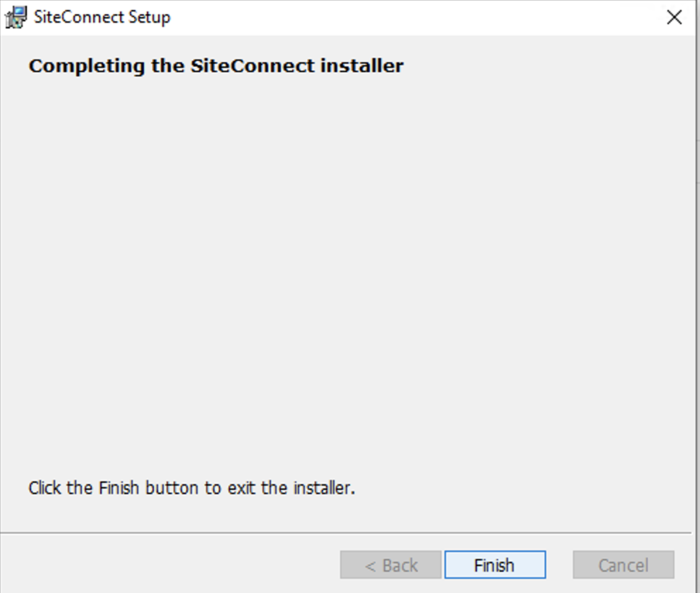 SiteConnect Instructions Website